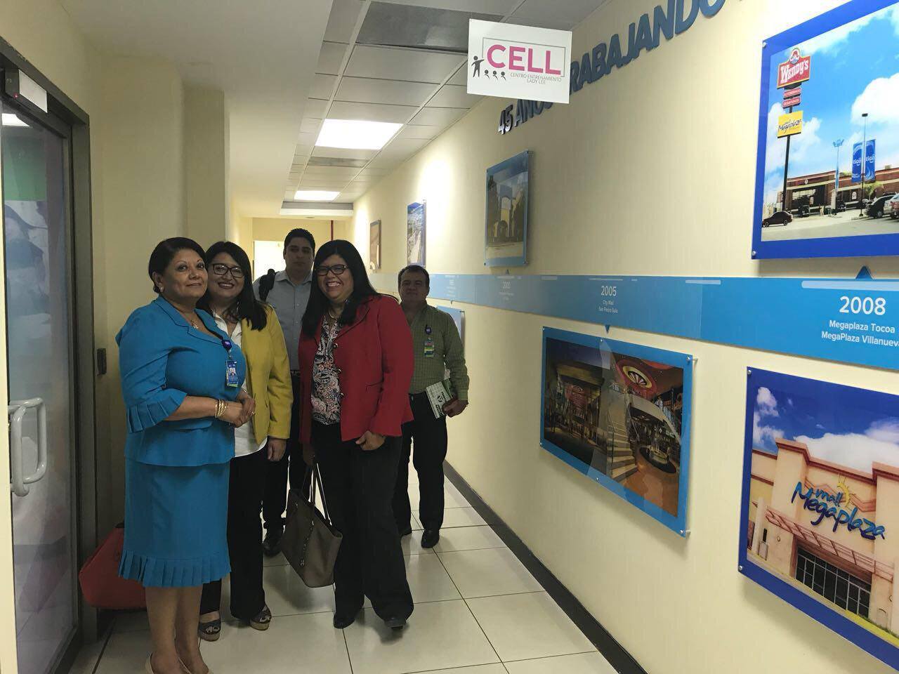 Amena visita de ejecutivos de DELOITTE - Corporación Lady Lee